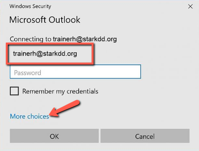 After Changing my Password a Box Pops up Asking for my Outlook Password ...